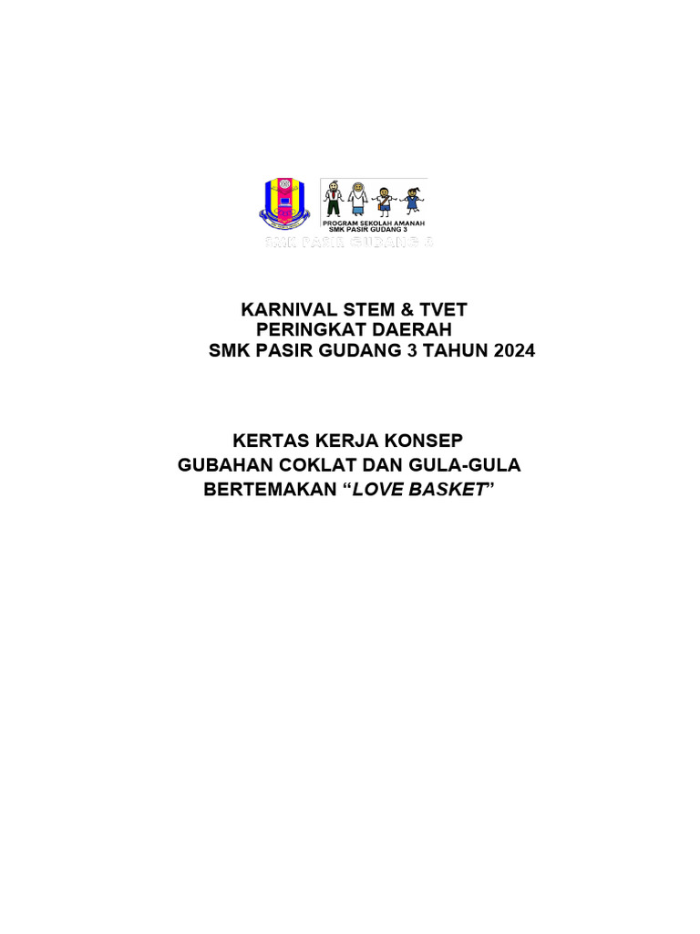 KK Konsep Gubahan Coklat & Gula2 | PDF