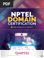 NPTEL Course July - December 2025 | PDF | Machine Learning | Computer ...