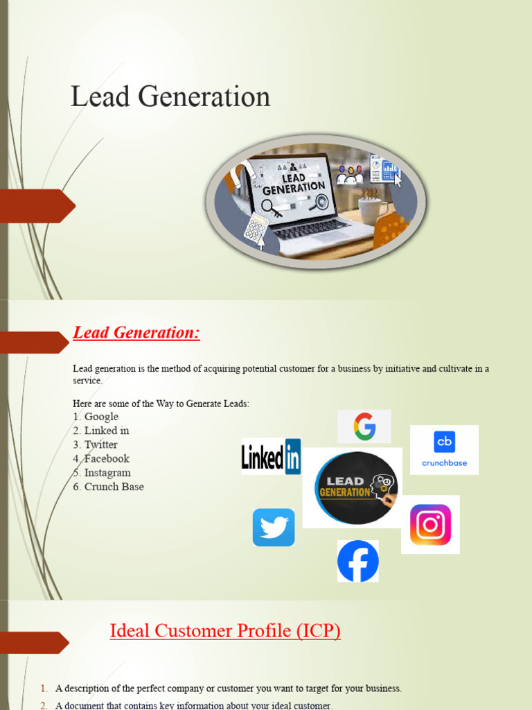 Lead Generation | PDF | Business | Computers