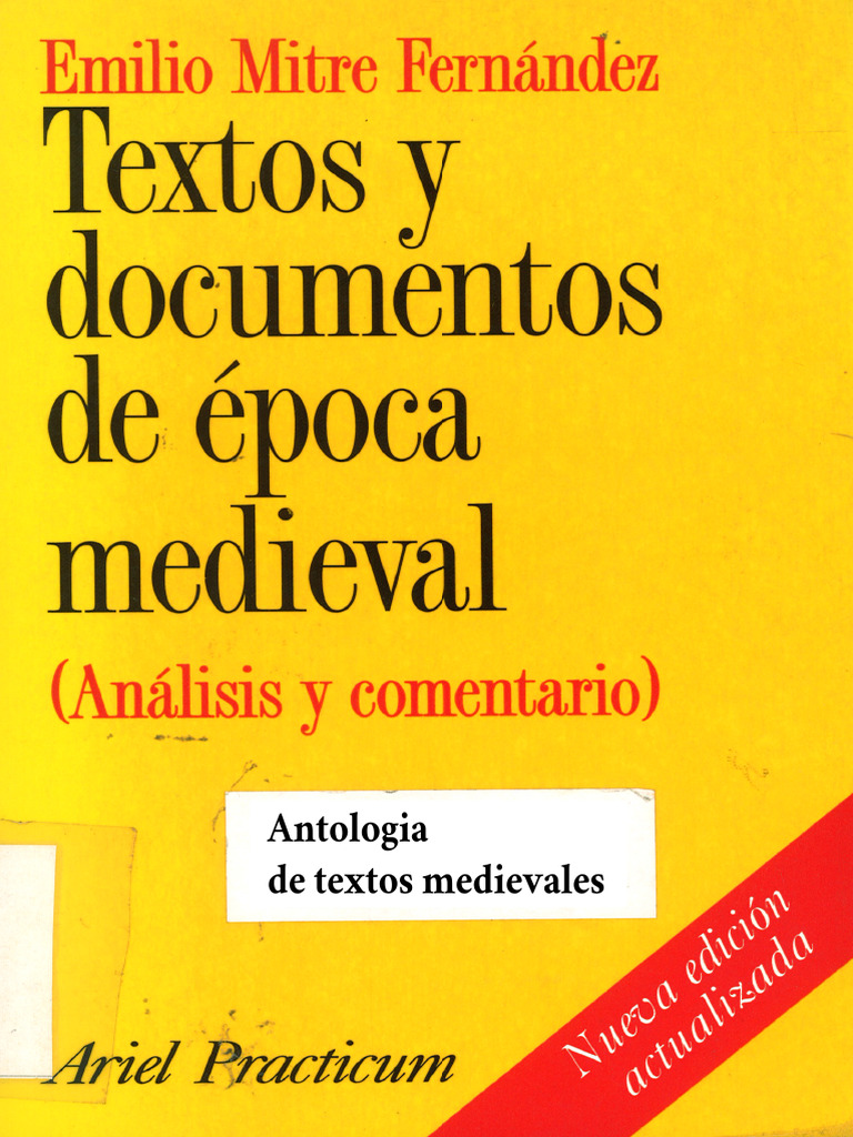 Textos y Documentos de La Época Medieval | PDF