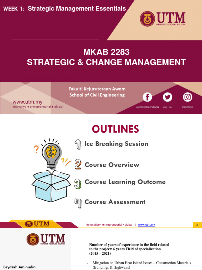 Week 1 Strategic Management Essentials Pdf Strategic Management Goal