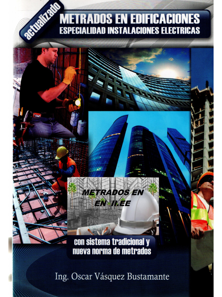 ? Libro Metrado en Instalaciones Eléctricas Oscar Vásquez Bustamante | PDF