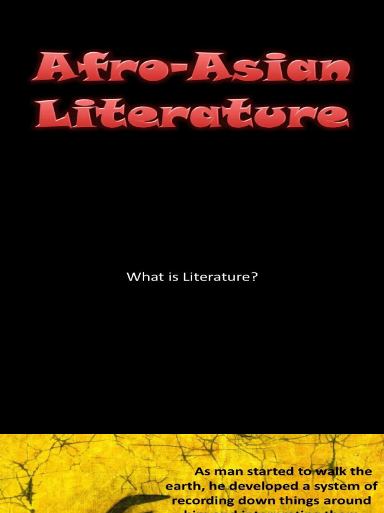Afro-Asian Literature | PDF