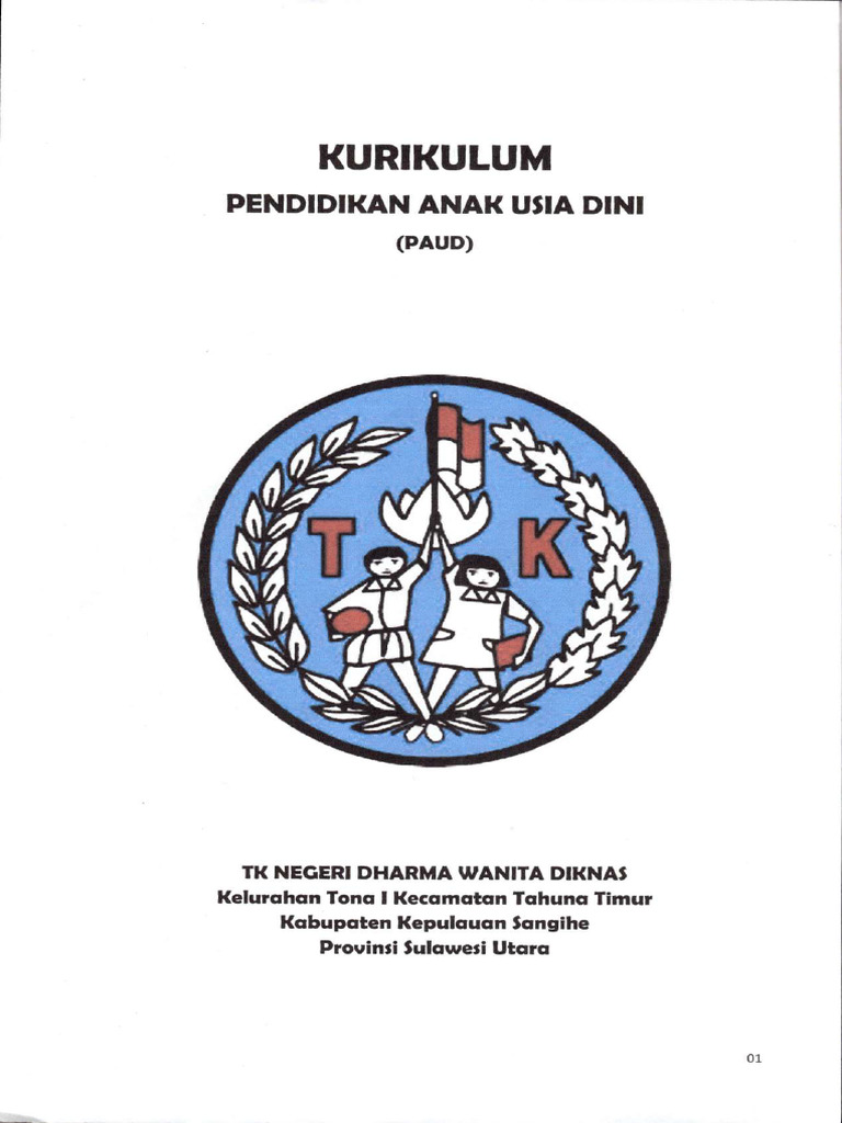 Kurikulum TK Diknas | PDF