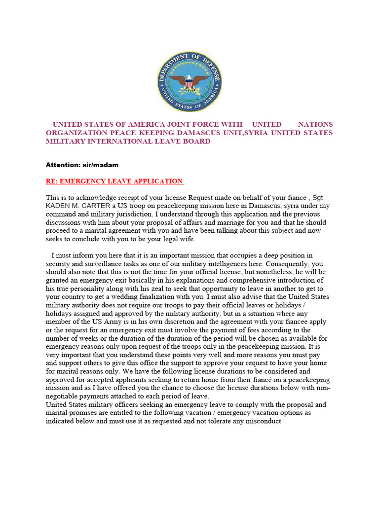 United States Rodrigo Peter | PDF | Peacekeeping | Engagement