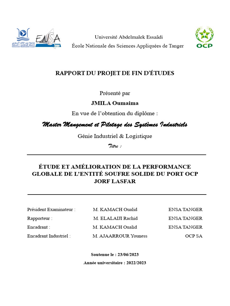 Rapport | PDF | Business