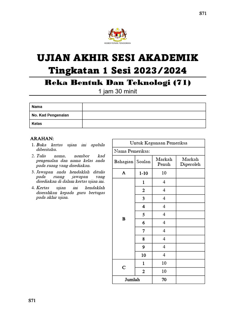 RBT T1 | PDF