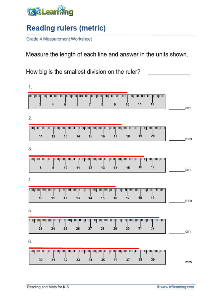 Grade 4 Reading Rulers C | PDF