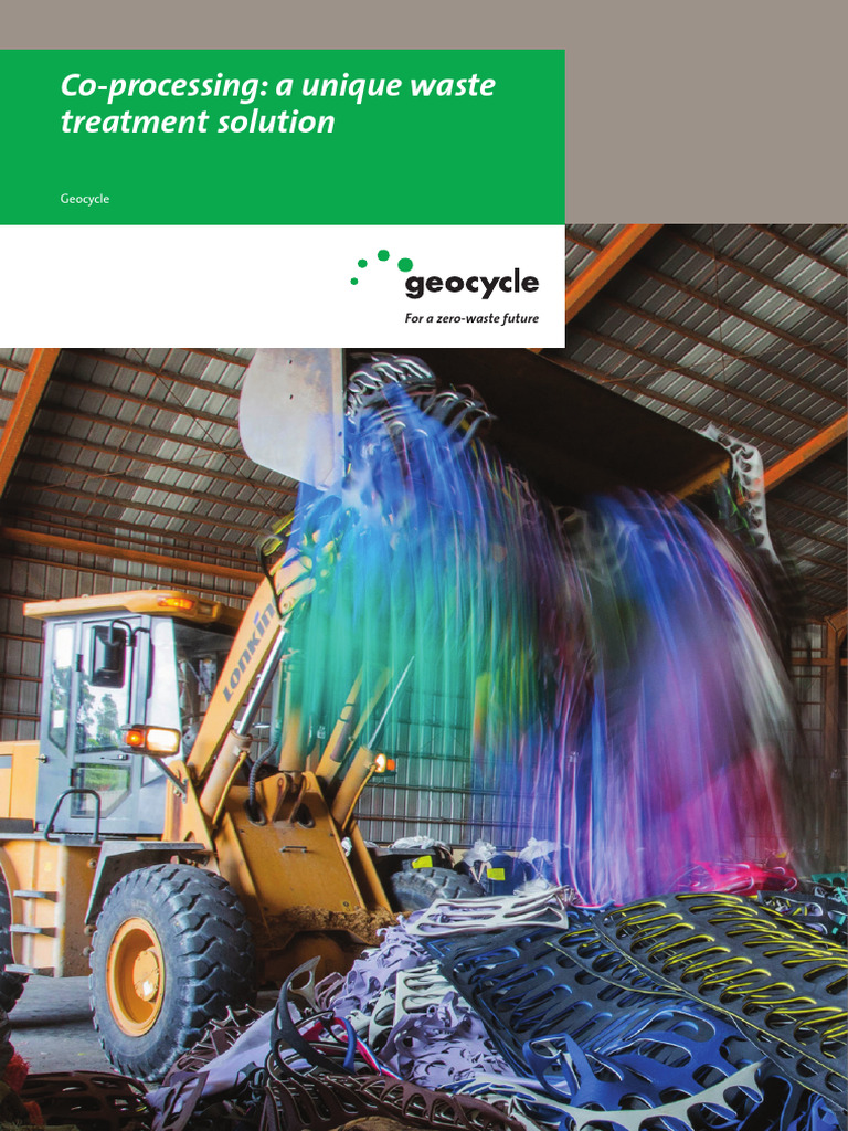 Lafargeholcim Co-Processing Geocycle Brochure | PDF | Waste | Recycling