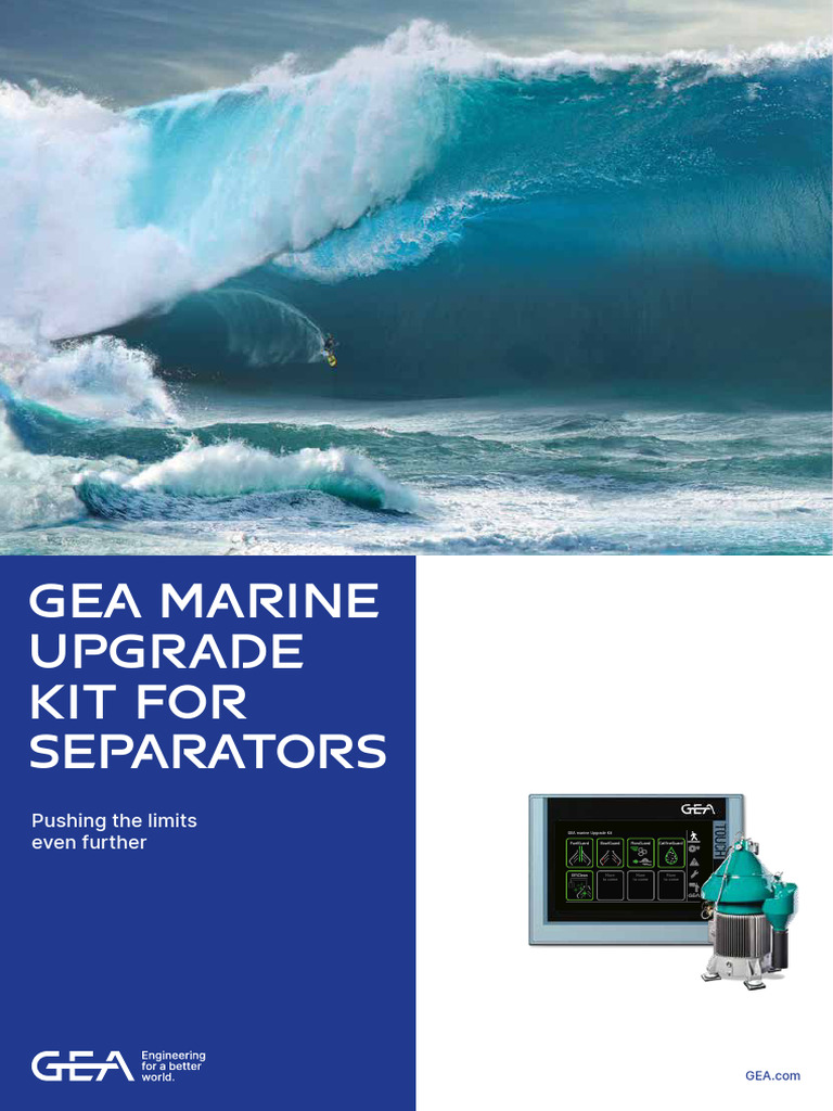 GEA Marine Upgrade Kit 259468 | PDF | Wear