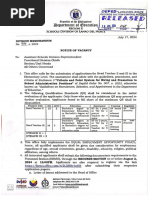 Deped Gentri Memo | PDF