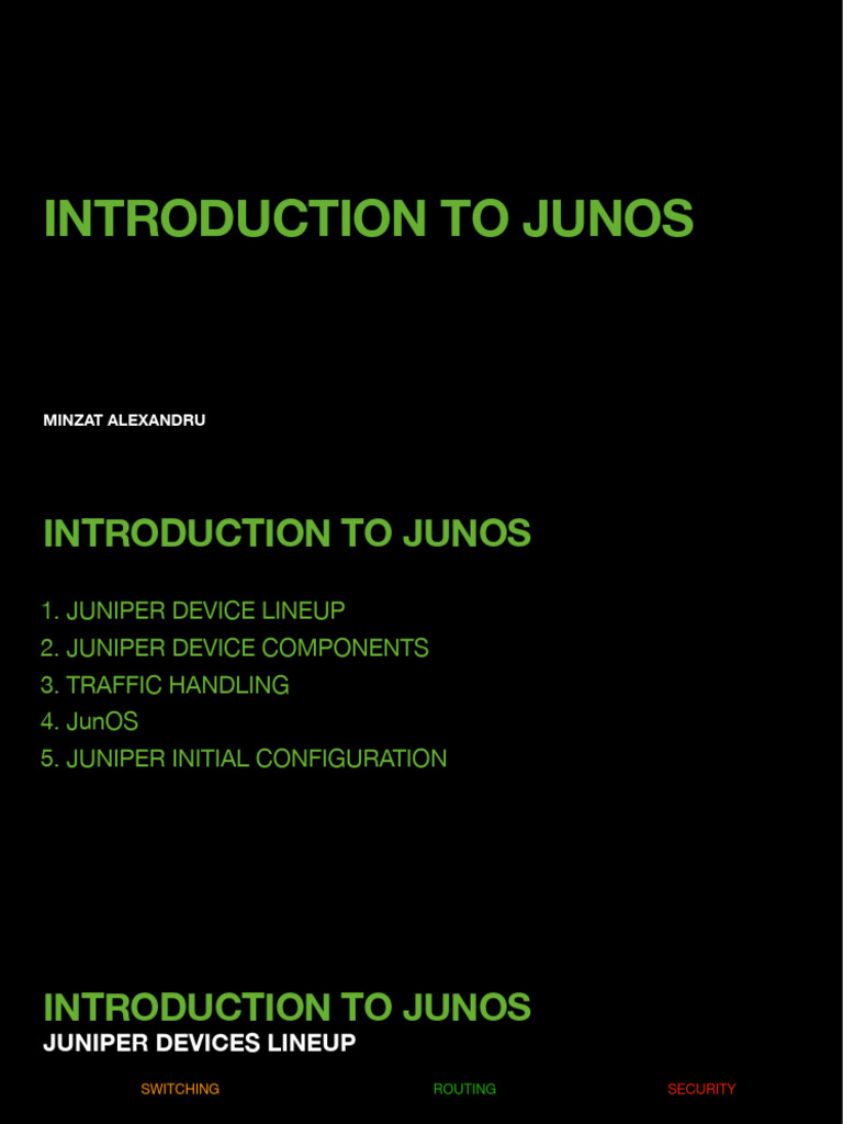 JUNOS | PDF | Command Line Interface | Routing