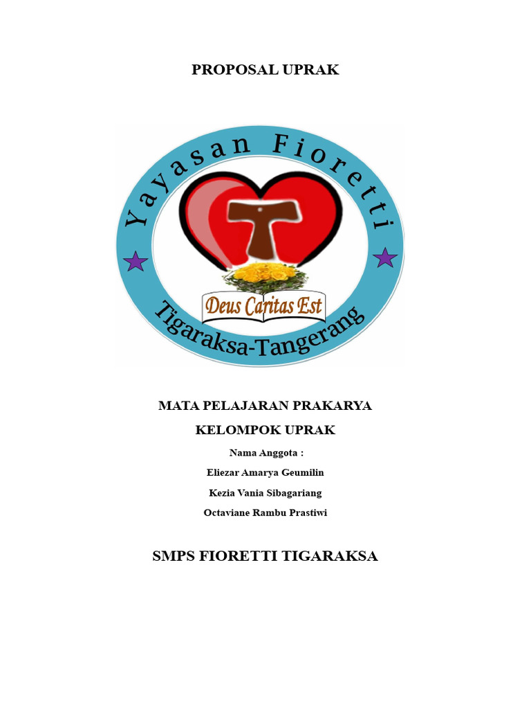 Proposal Ujian Praktek Prakarya SMP | PDF