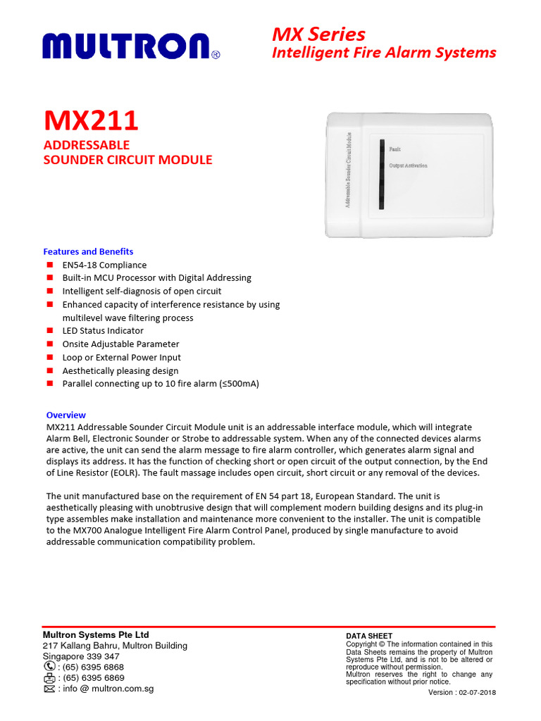 Multron MX211 V1.1 Sounder Mod R1 | PDF | Electronic Engineering ...