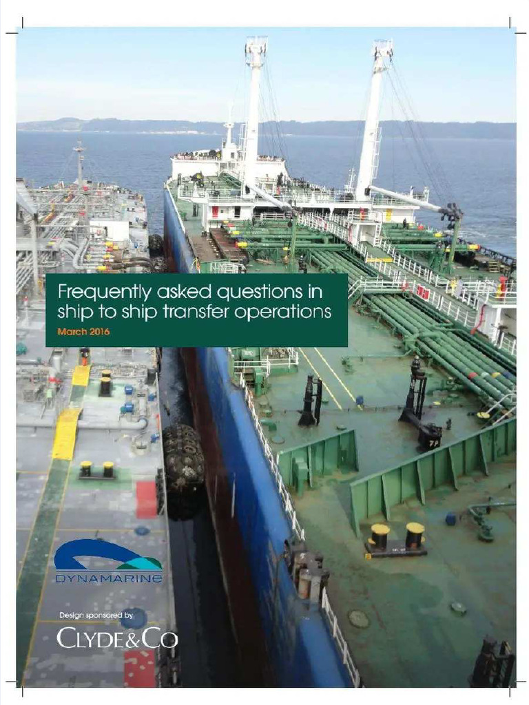 Ship To Ship Transfer | PDF