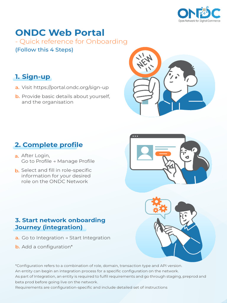 KdqxuM - ONDC Web Portal - Onboarding Journey 01 | PDF | Computers