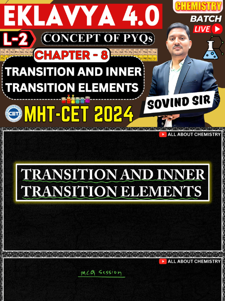 L 2 Transition and Inner Transition Elements - 8e268c0a 601a 4b6f 84df ...