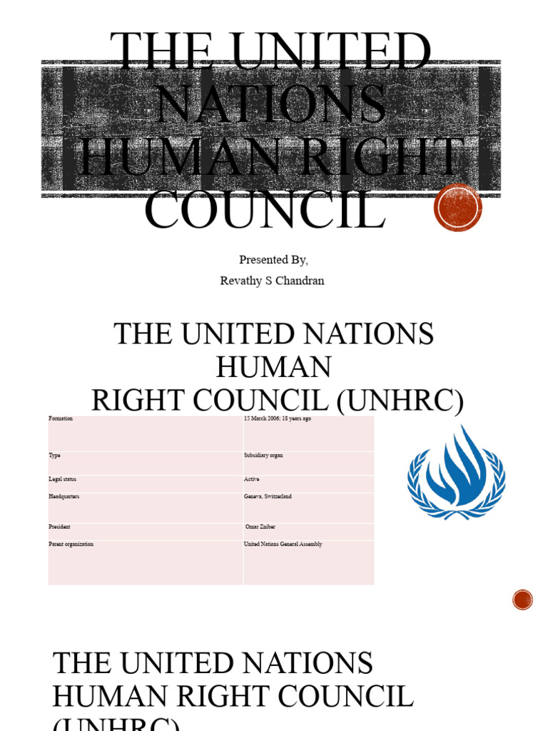 UNHRC Overview for Human Rights Advocates | PDF | Human Rights | Justice