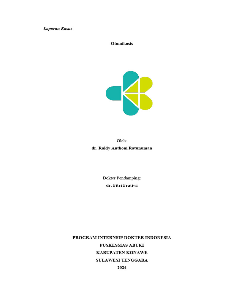 Laporan Kasus PKM Abuki | PDF | Kajian Bahasa Asing | Kesehatan Holistik