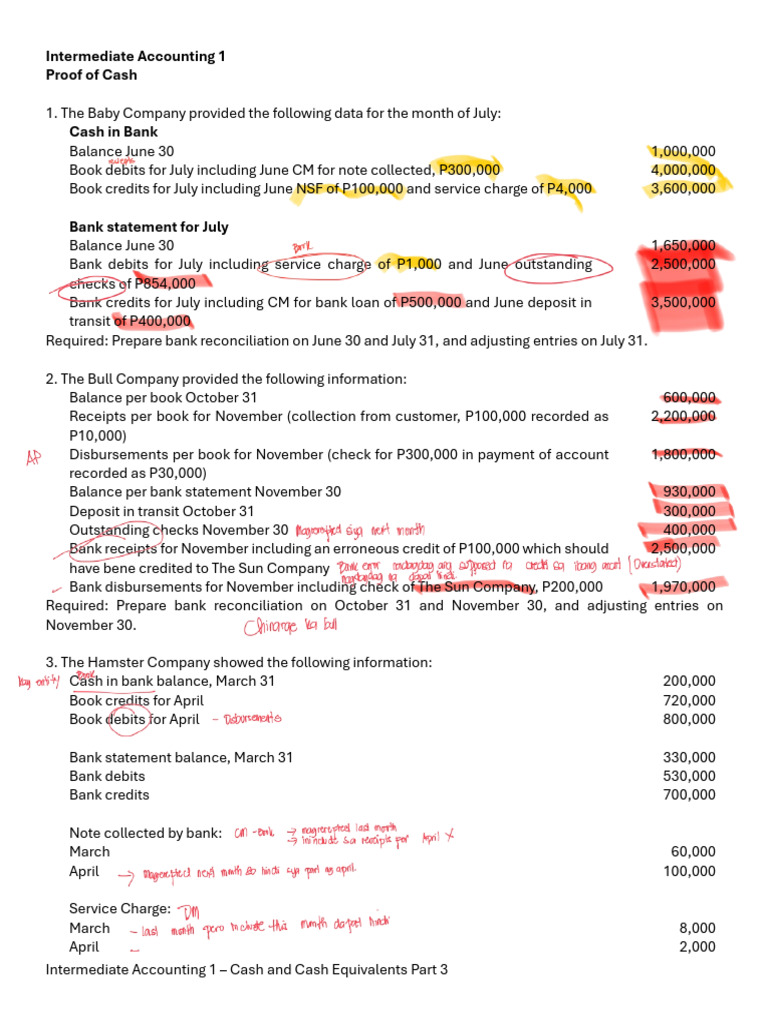 Bank Reconciliation and Adjustments Guide | PDF | Banks | Debits And ...