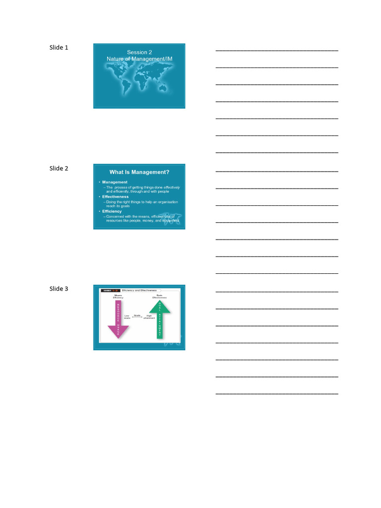 L01 Note-Taking Handouts | PDF