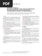 ASTM-A1008-A1008M-21 | PDF | Steel | Rolling (Metalworking)