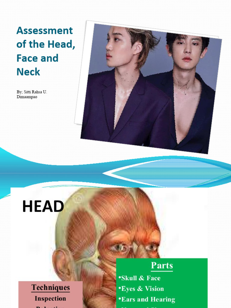Assessment of The Head Face and Neck | PDF | Neck | Human Head And Neck