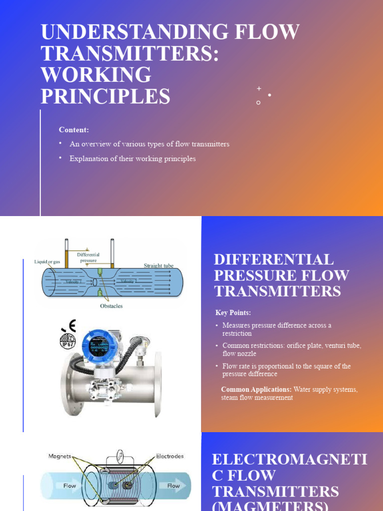 Understanding Flow Transmitters | PDF