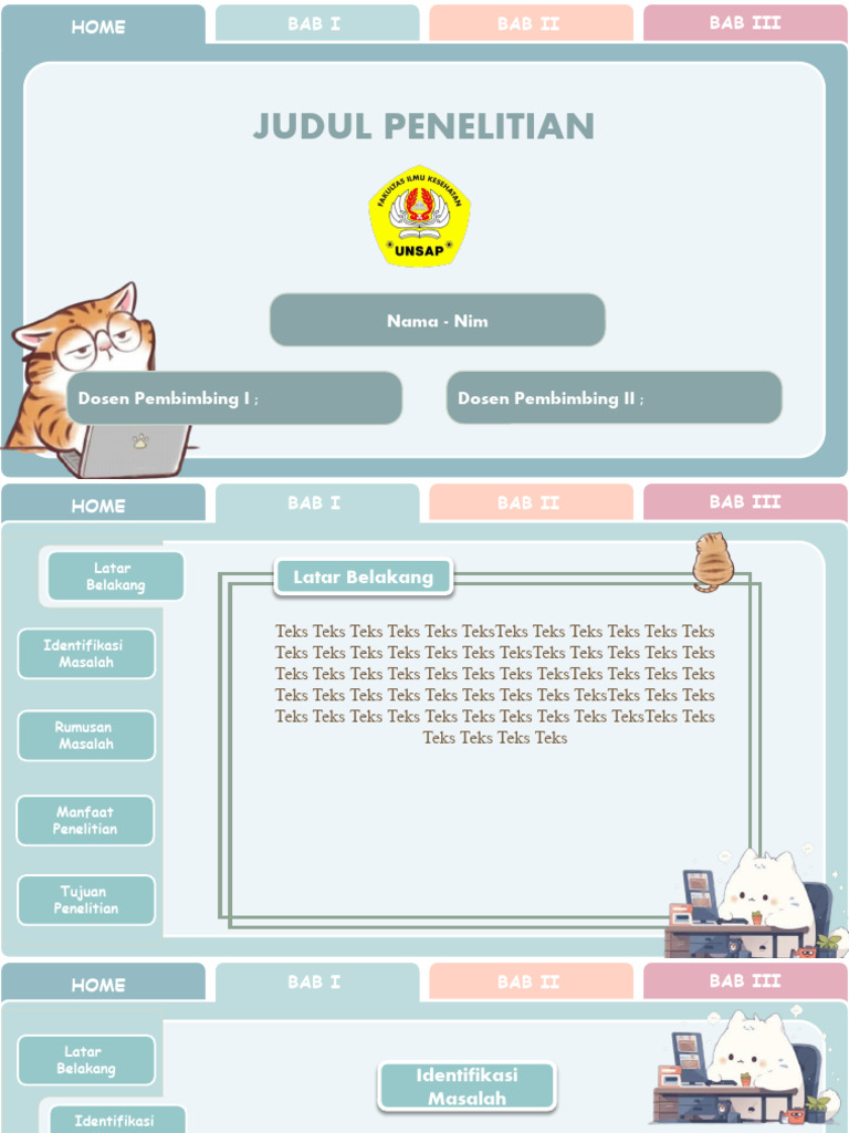 Sempro Tema Kucing Terang | PDF