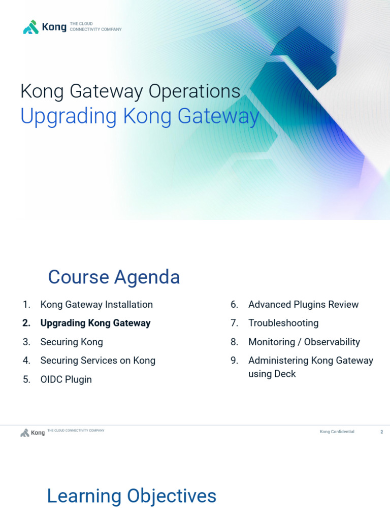 02 Upgrading Kong Gateway | PDF | Databases | Cloud Computing
