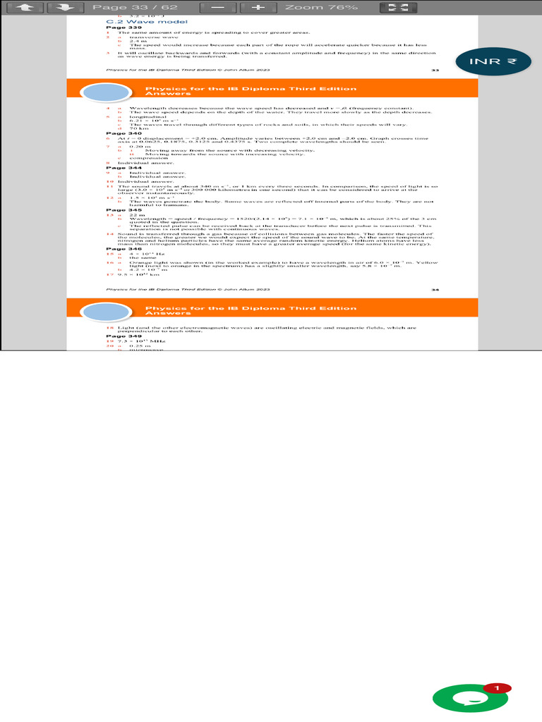 3rd Edition Physics Hodder Education Worked Solution Self Assessment ...
