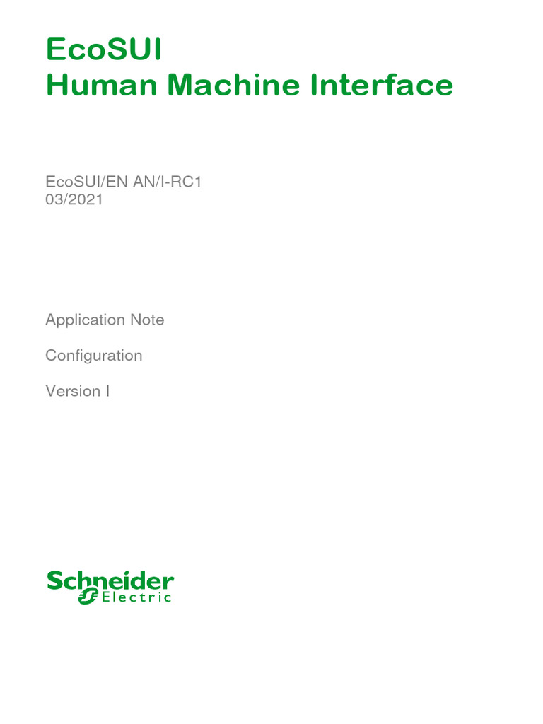 EcoSUI EN AN Configuration I-RC1 | PDF | Comma Separated Values | Databases