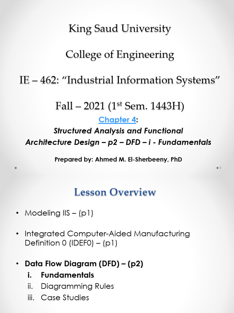 3 - Struct - Analys - Fnctnal - Design-of-IIS - p2 - DFD - I (AMS Feb24 - 21) | PDF | Computing ...