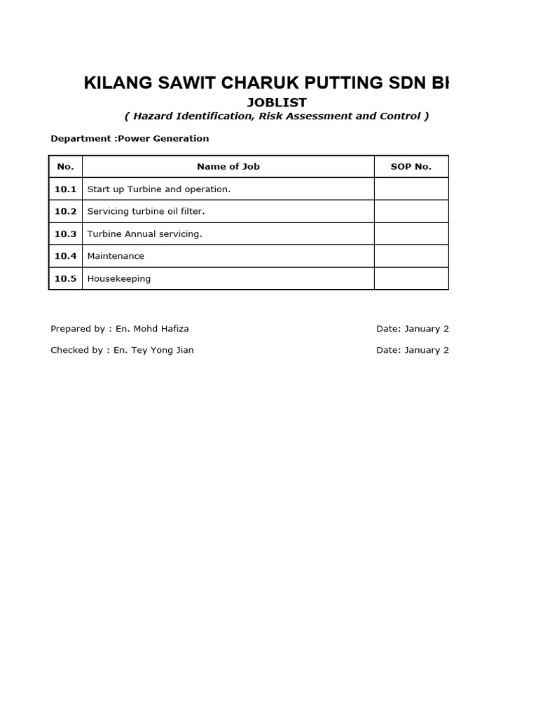 10 Power Generation Station | PDF | Steam | Risk
