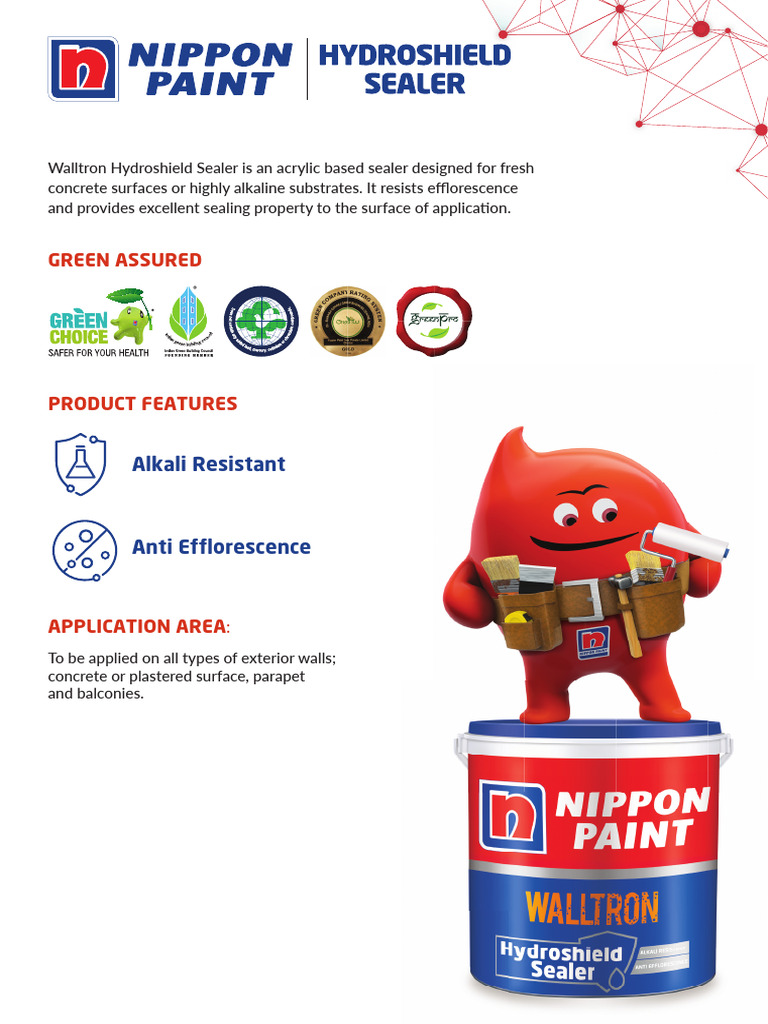 R0000 Walltron Hydroshield Sealer | PDF | Paint | Plaster