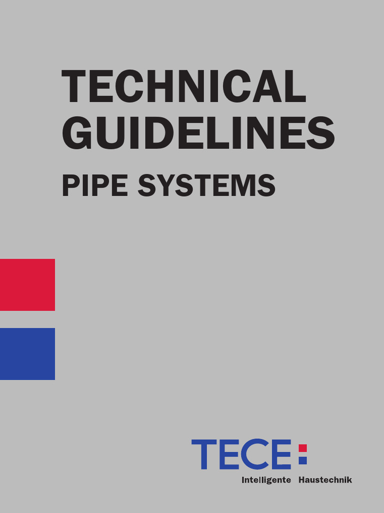 TECE Technical Guidelines Pipe GB 300813 | PDF | Pipe (Fluid Conveyance) | Polymers