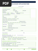 Kina Bank Business Account Application Form | PDF | Cheque | Banks