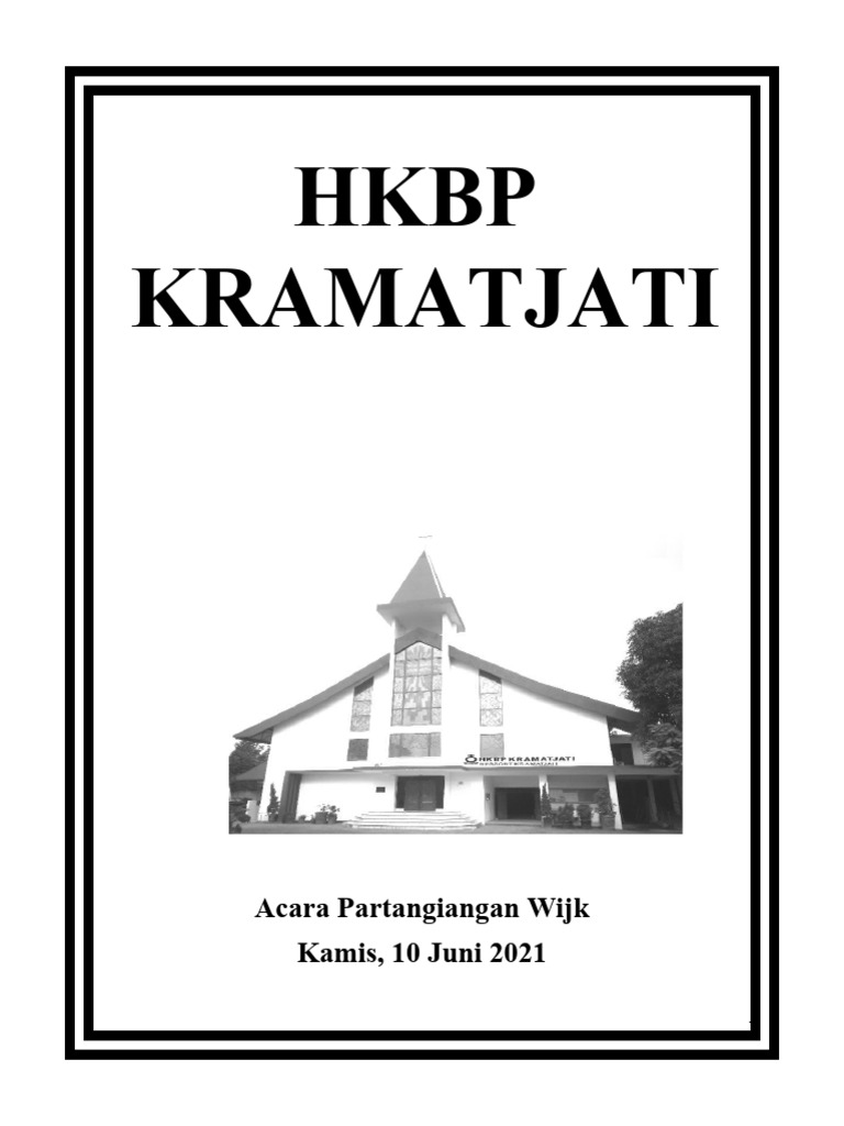 Partangiangan Wijk HKBP Kramatjati | PDF | Seni & Disiplin Bahasa | Kajian Bahasa Asing