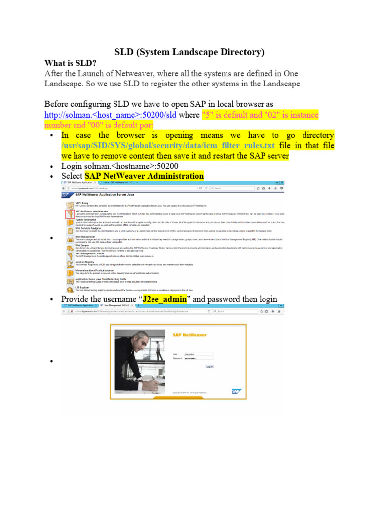SLD - Configuration | PDF | Utility Software | Operating System Families