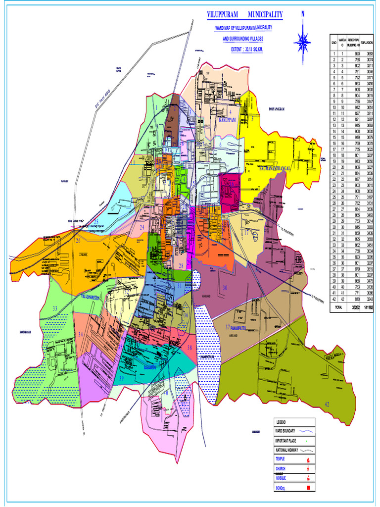 Proposed Ward Map de Limitation | PDF