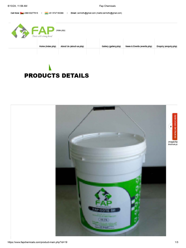 Fap Coat BE | PDF | Concrete | Building Engineering