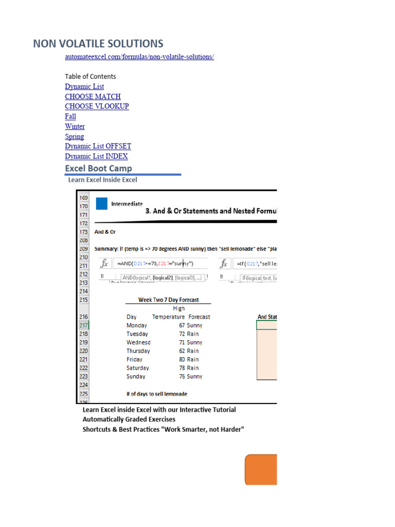 Non Volatile Solutions | PDF | Fruit