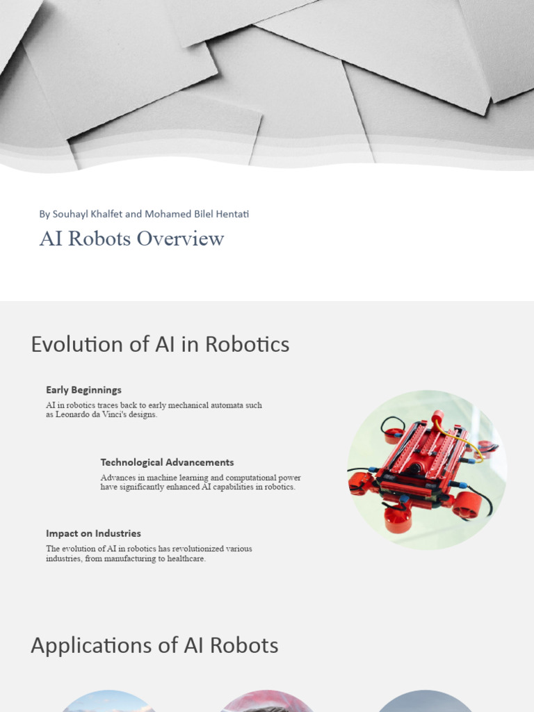 AI Robots Overview | PDF | Business