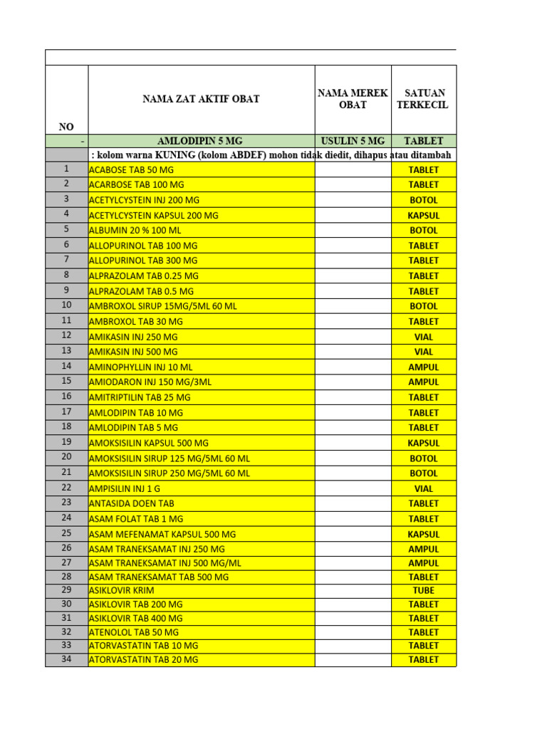 Formulir Ajuan Obat Pt. Rama Emerald Multi Sukses | PDF | Medicinal ...