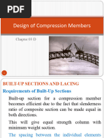 Laced Column Design Guidelines | PDF | Bending | Rivet