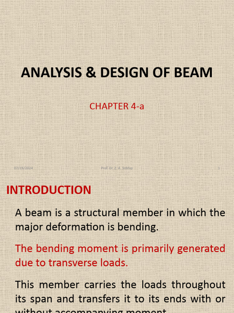 Beam Analysis and Design Fundamentals | PDF | Beam (Structure) | Buckling