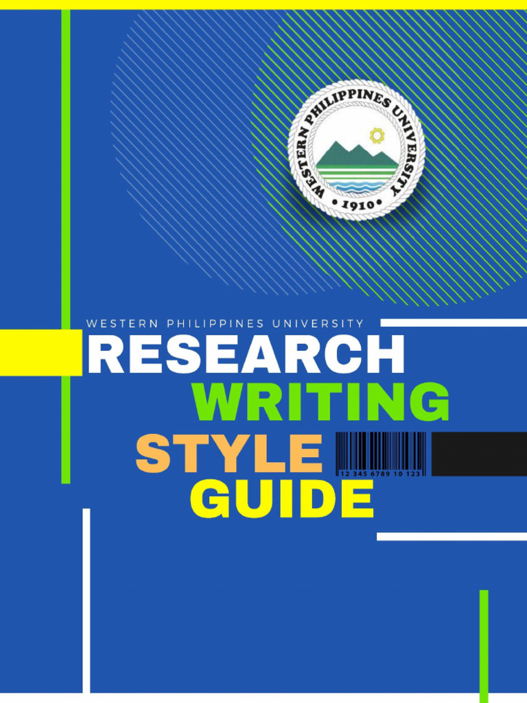 2024 Research Writing Style Guide Final | PDF | Thesis | Graphic Design