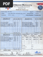 Graduation All Semester Marksheets | PDF | Educational Assessment And Evaluation