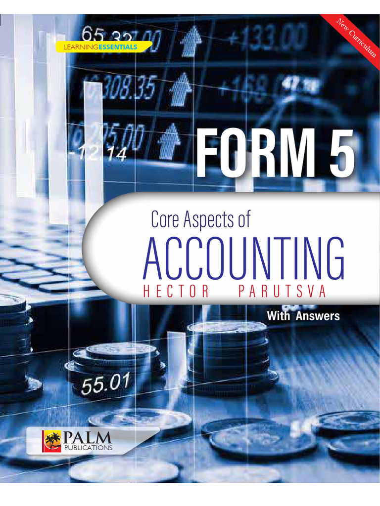 Core Aspects Accounts Form 5 Sample | PDF | Historical Cost | Financial ...