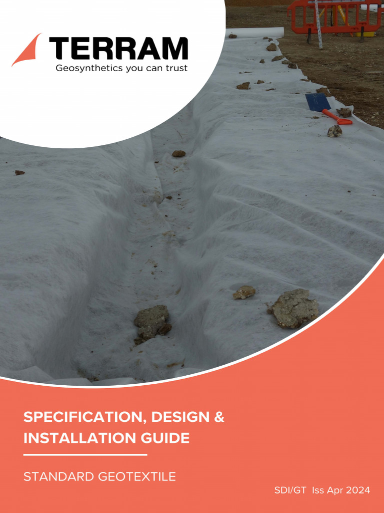 Terram Geotextile SDI 2024 | PDF | Road Surface | Nonwoven Fabric
